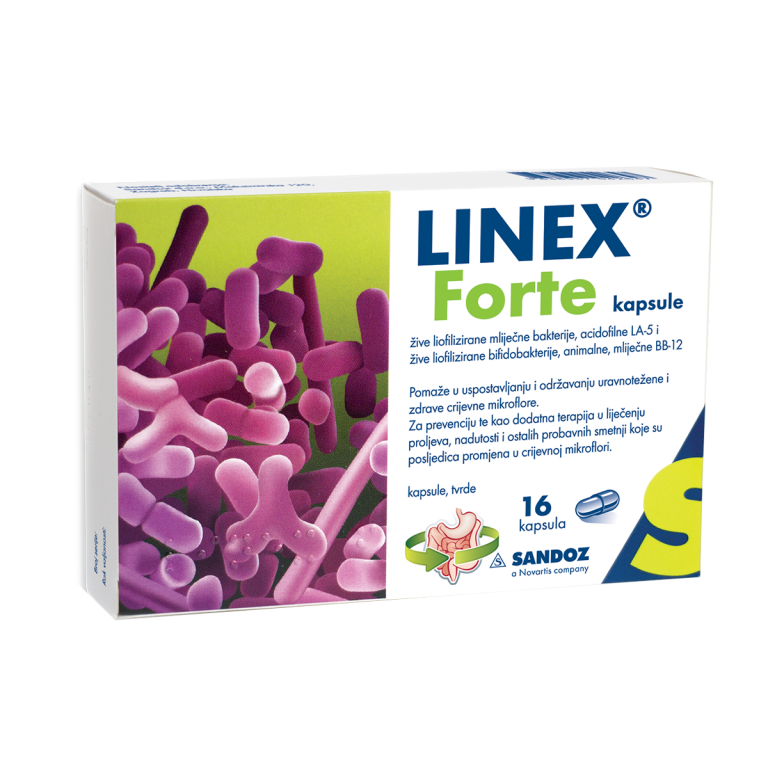 Linex Forte kapsule A14 – Mojaljekarna