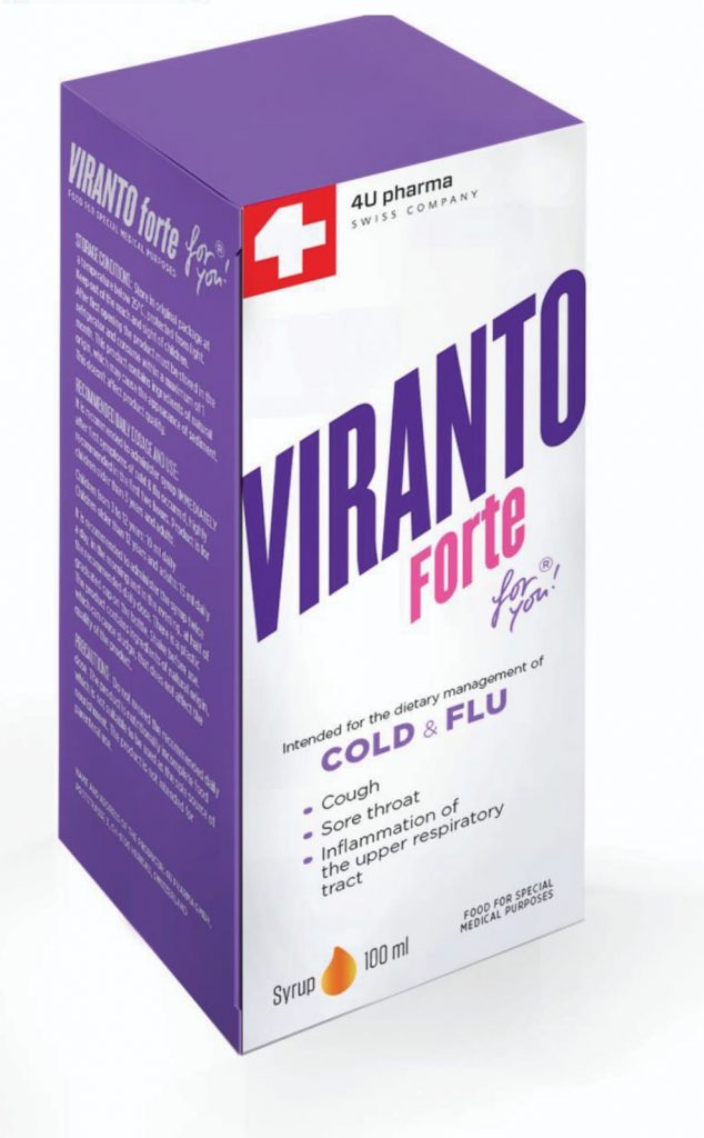 VIRANTO FORTE sirup 100ml – Mojaljekarna