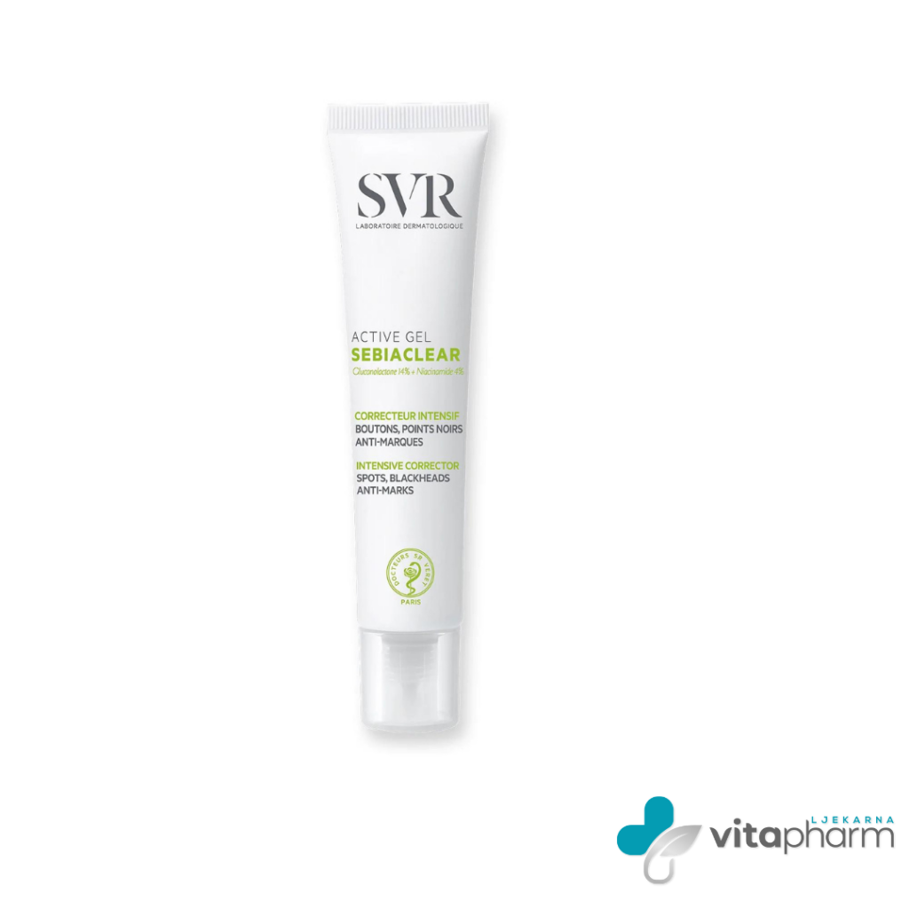SVR SEBIACLEAR ACTIVE GEL, 40ML – Mojaljekarna