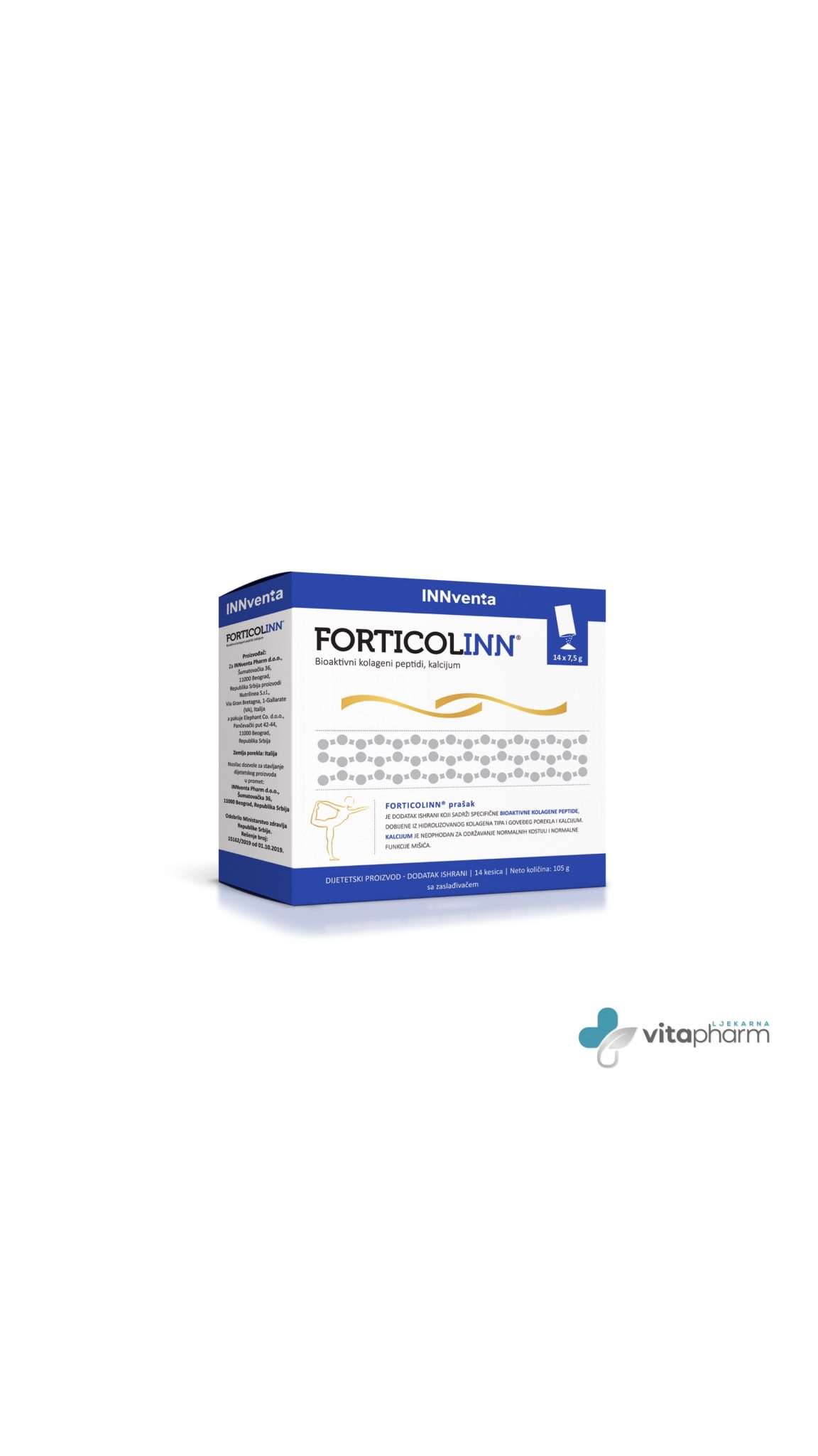 FORTICOLINN PRAŠAK 14X7,5G – Mojaljekarna